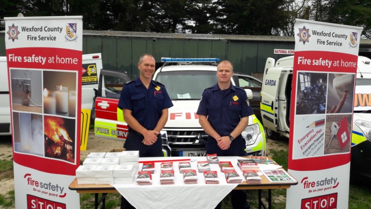 Fire Safety Stand at an Event | Wexford County Council